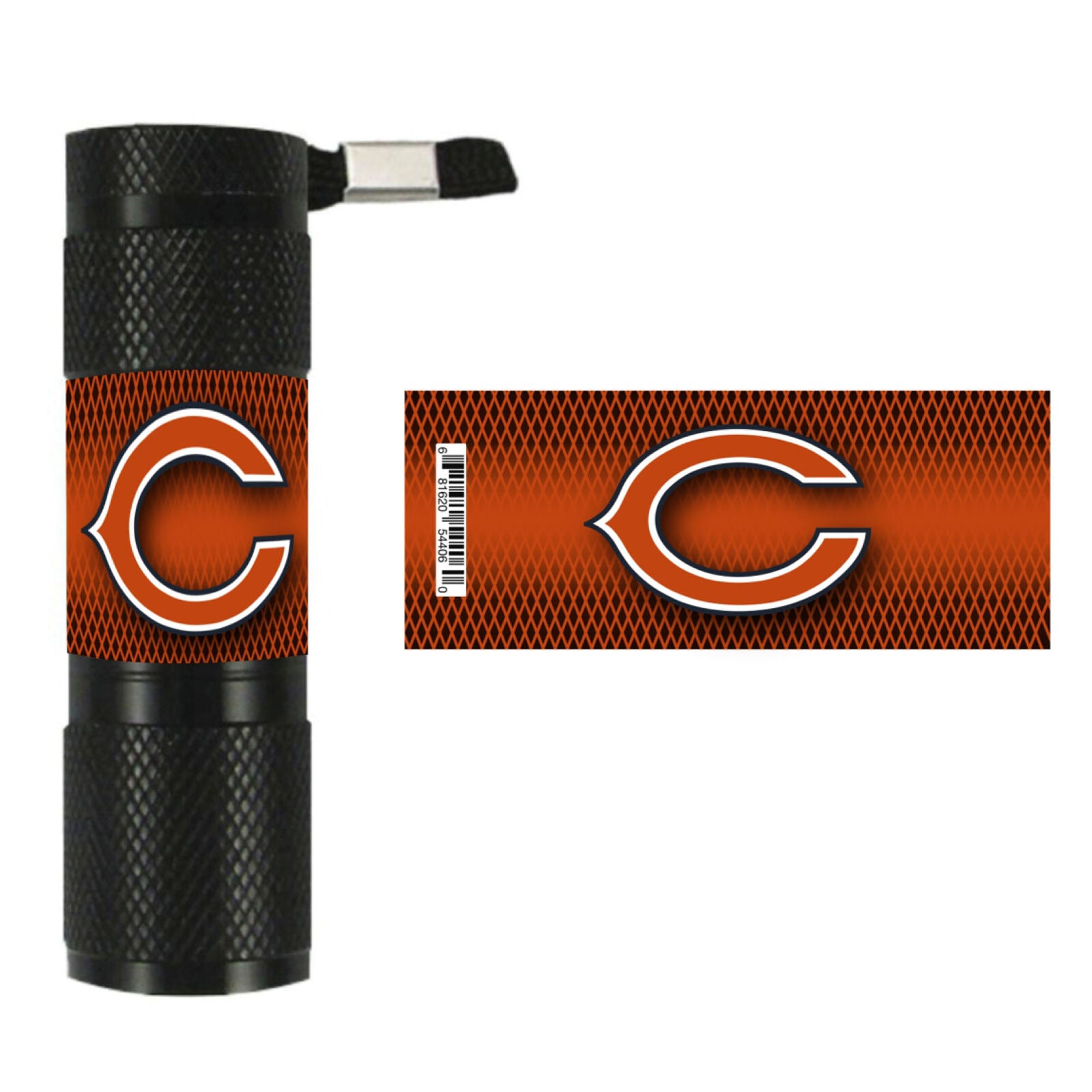 NFL Chicago Bears LED Flashlight 1.1"x.3"x3.4" – License Plate Frame