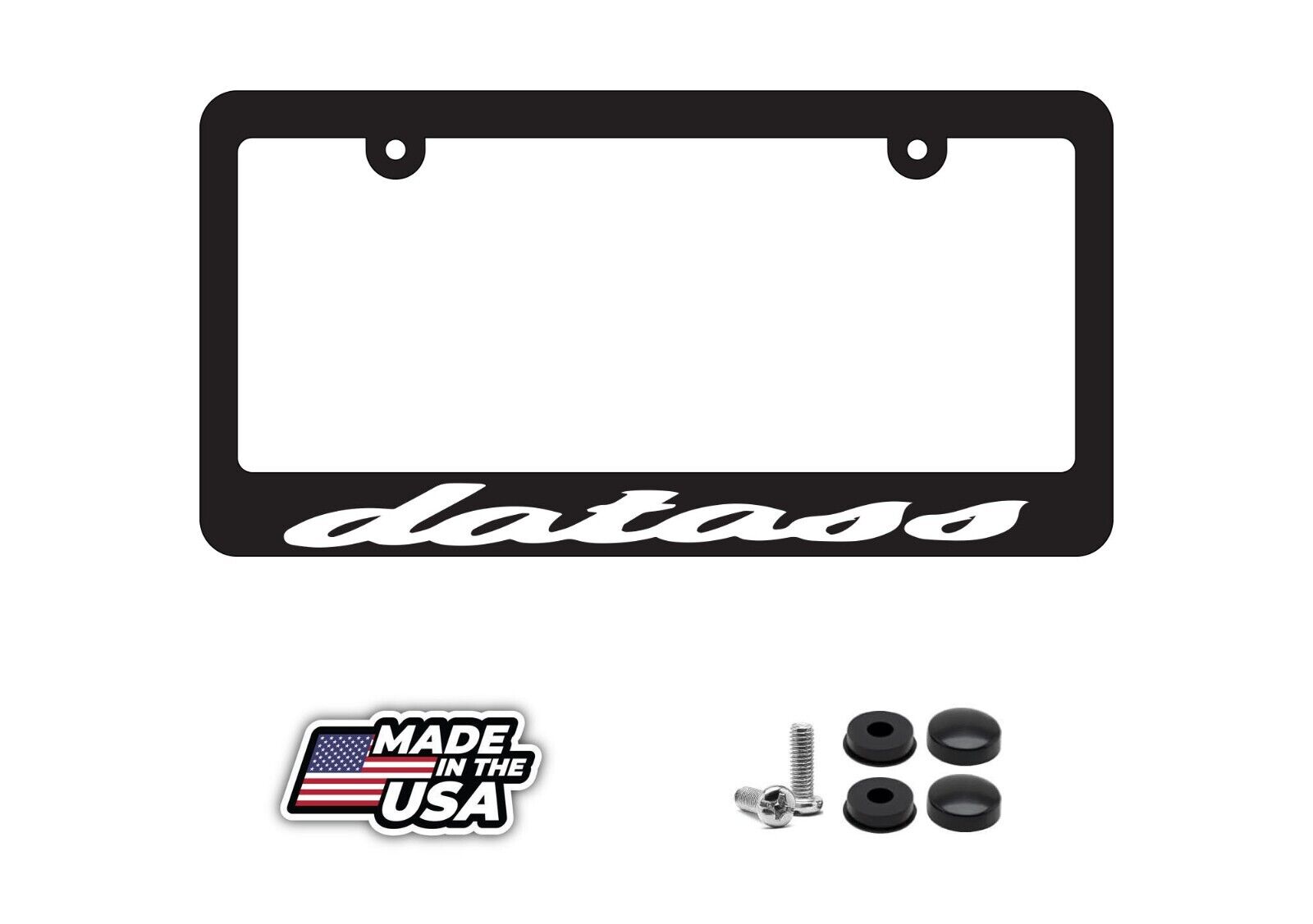 🔥 DATASS CAR LICENSE Plate Frame COVER JDM LOW EURO TUNER FUNNY NEW ...