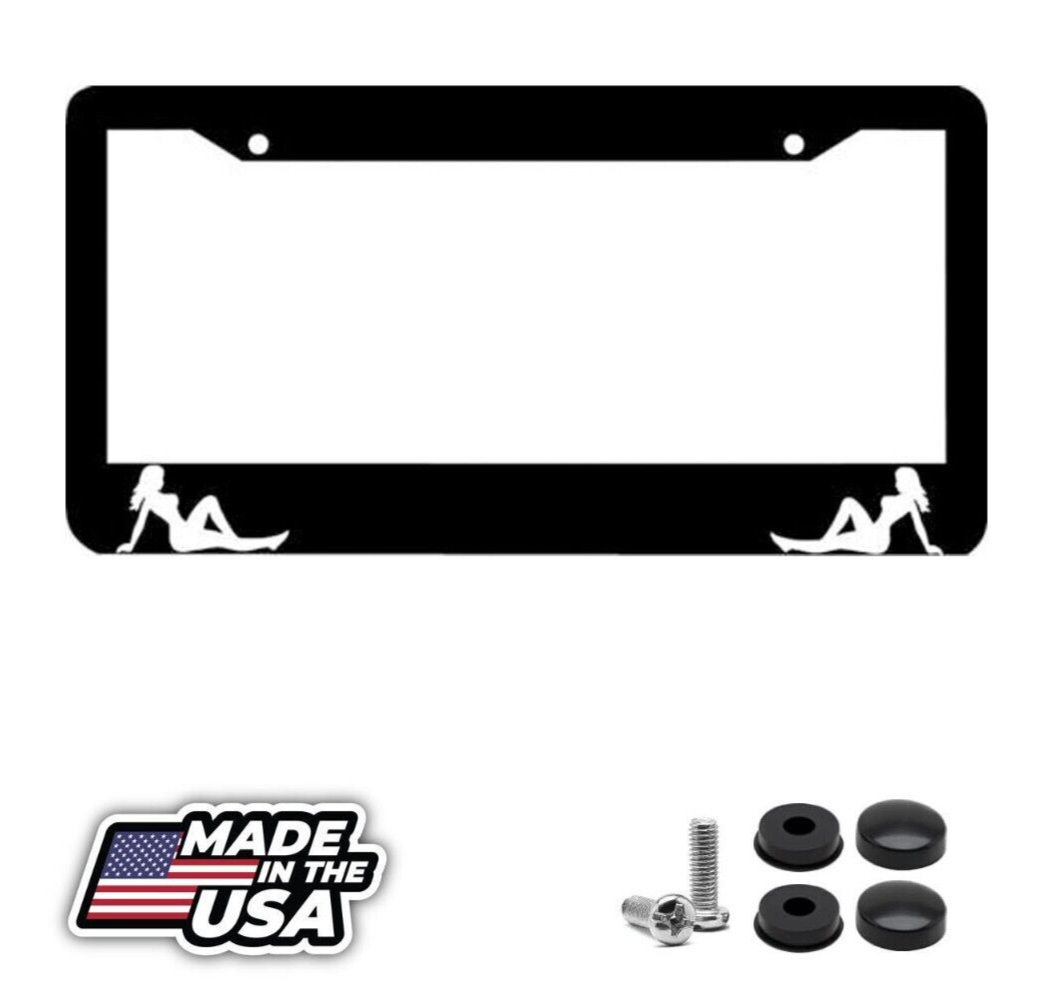 Trucker Girls girl License Plate Frame