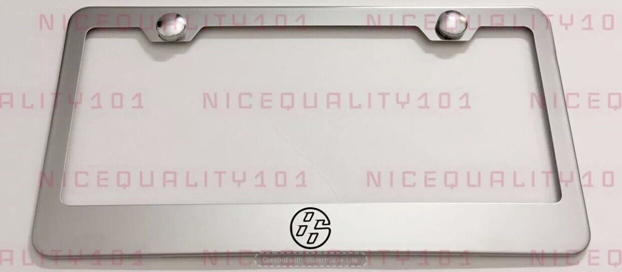 Toyota 86 Logo Stainless Steel Finished License Plate Frame Holder Rust ...