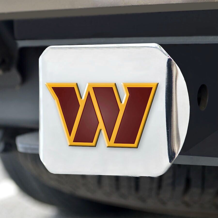 NFL Washington Commanders 3D Color on Chrome Metal Hitch Cover ...