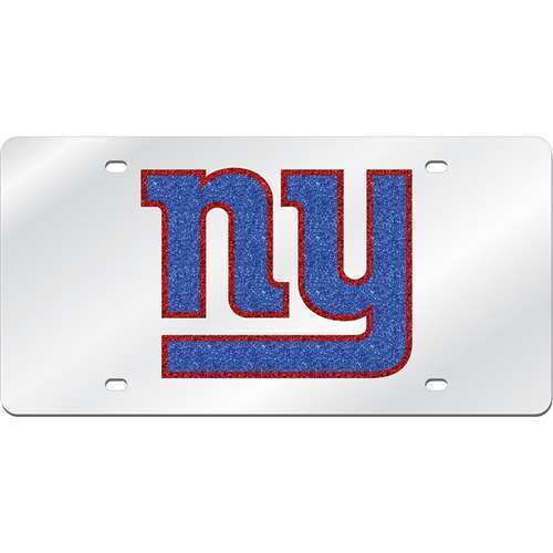 NFL New York Giants Logo Mirrored License Plate – License Plate Frame