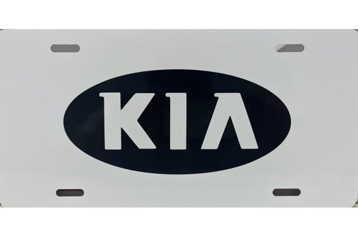 Kia Aluminum License Plate – License Plate Frame
