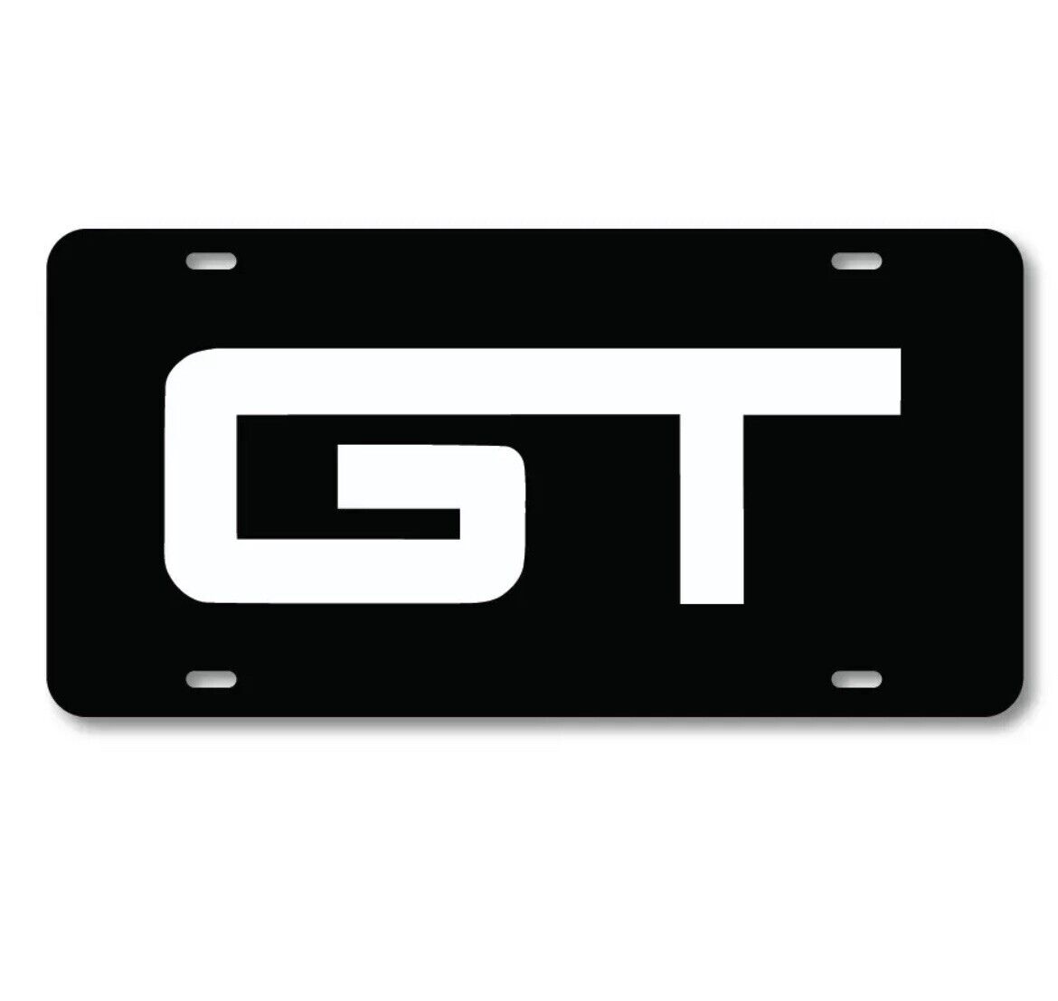 GT Ford Mustang Foxbody Racing Auto Vanity License Plate Car Truck ...