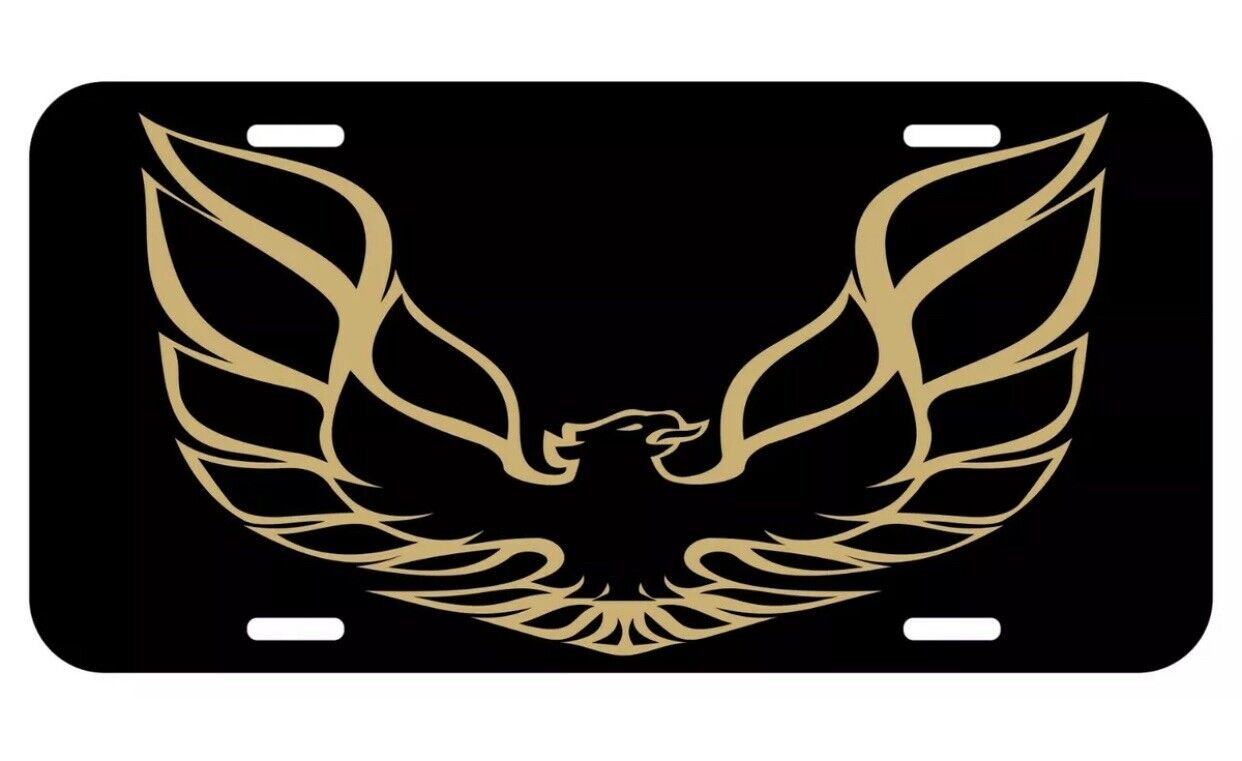 FIREBIRD LICENSE PLATE TAG TRANS AM PONTIAC METAL CUSTOM – License ...