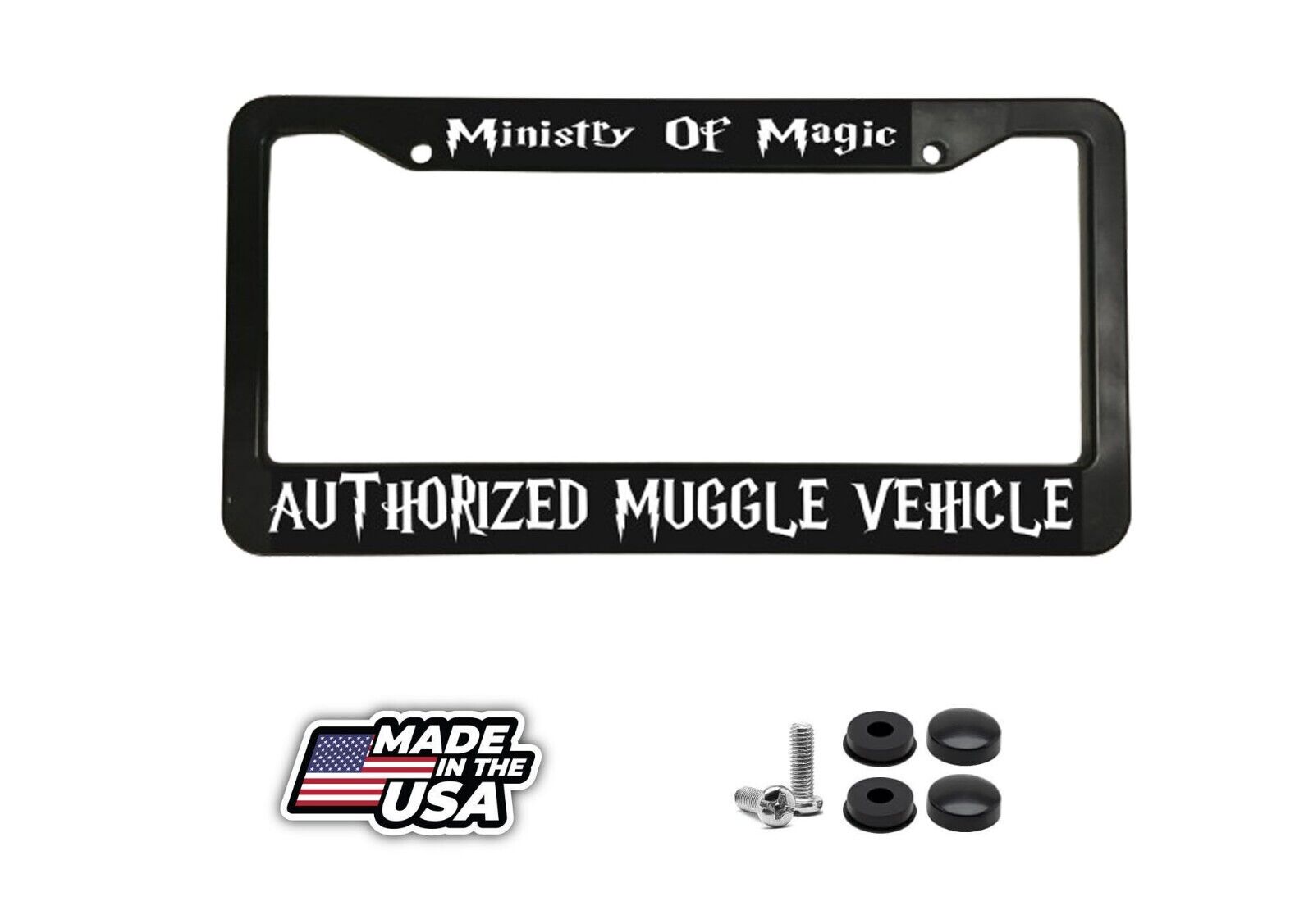 Ministry Of Magic Authorized Muggle Vehicle Harry Potter Car License ...