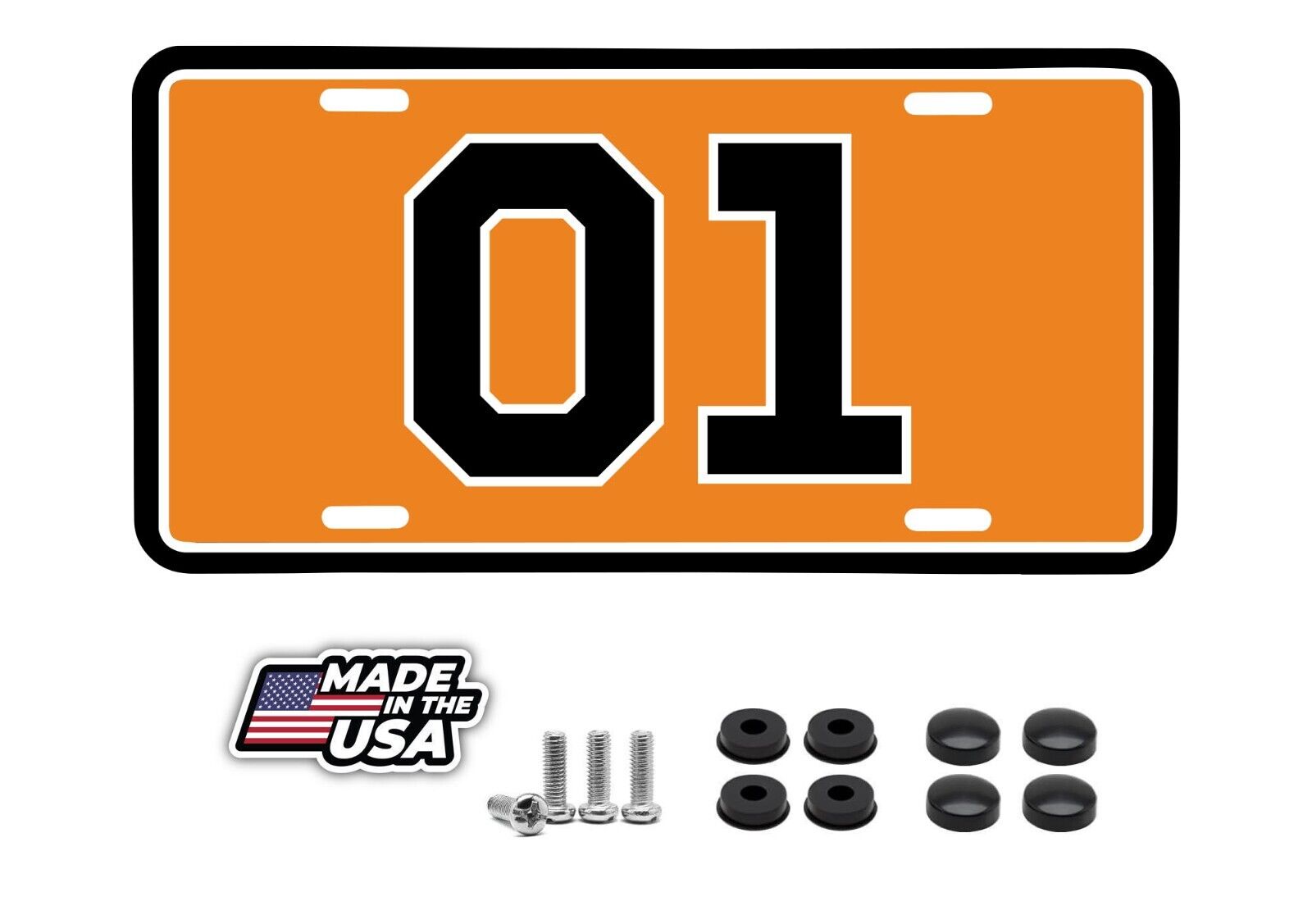 Dukes Of Hazard 01 Metal Novelty License Plate Tag – License Plate Frame