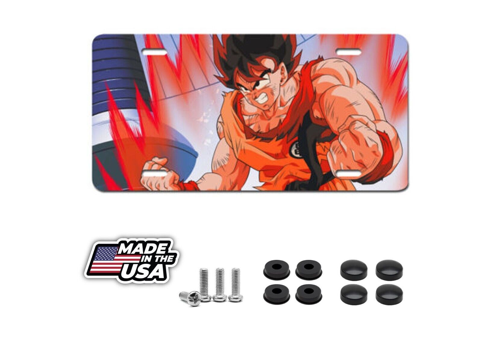 Dragon Ball Goku Z License Plate Auto Truck Car Tag Gift Popular Hot ...