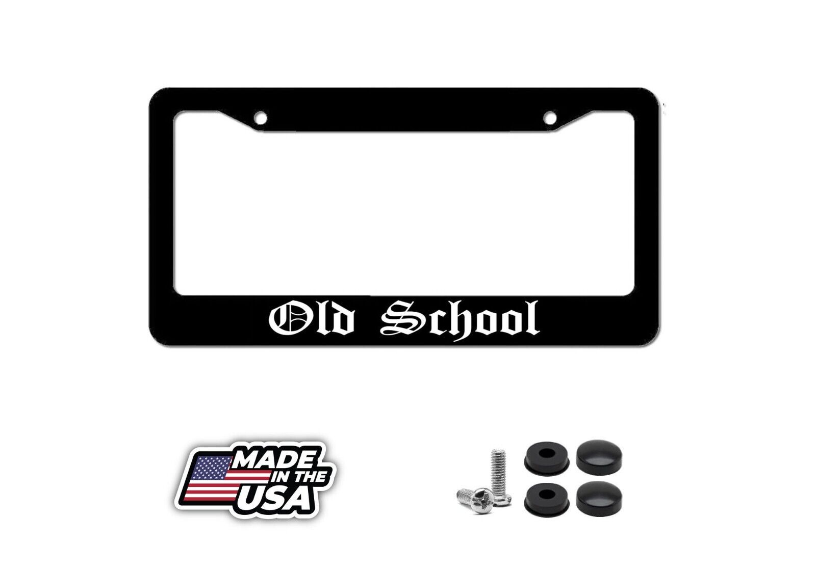 Old School Low Rider Drag Drift Drifting Racing JDM License Plate Frame