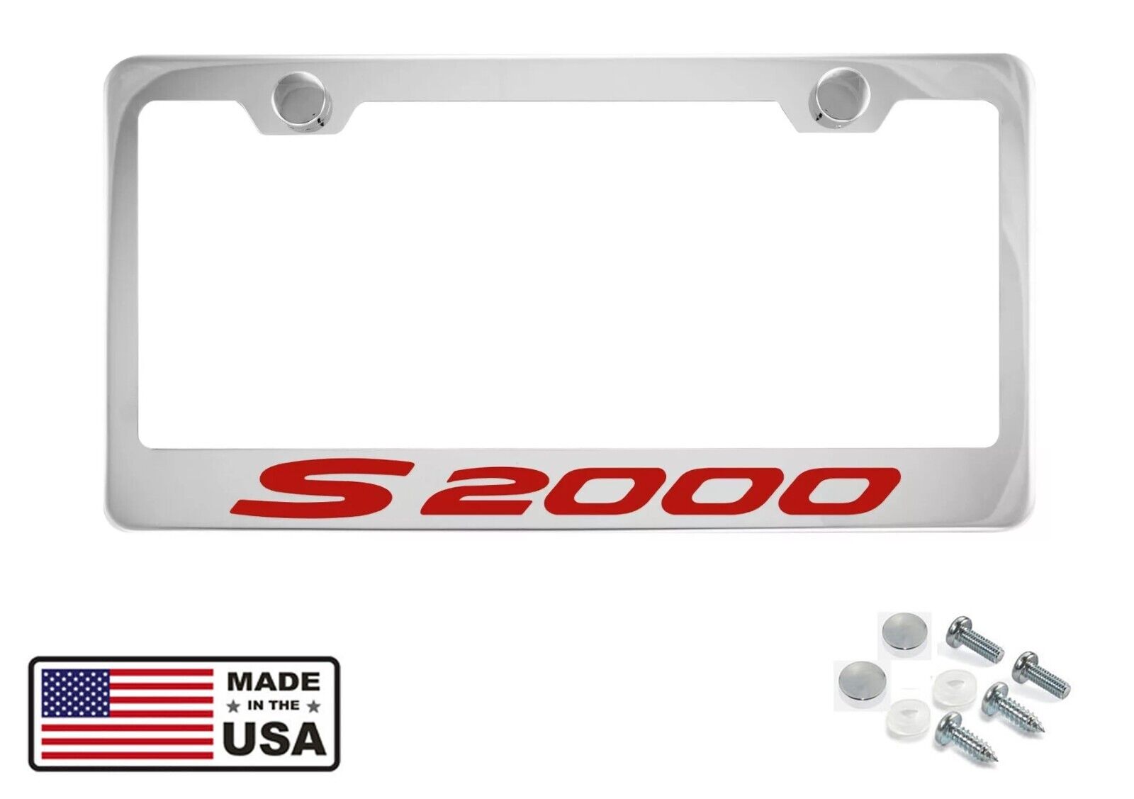 Chrome License Plate Frame for S2000