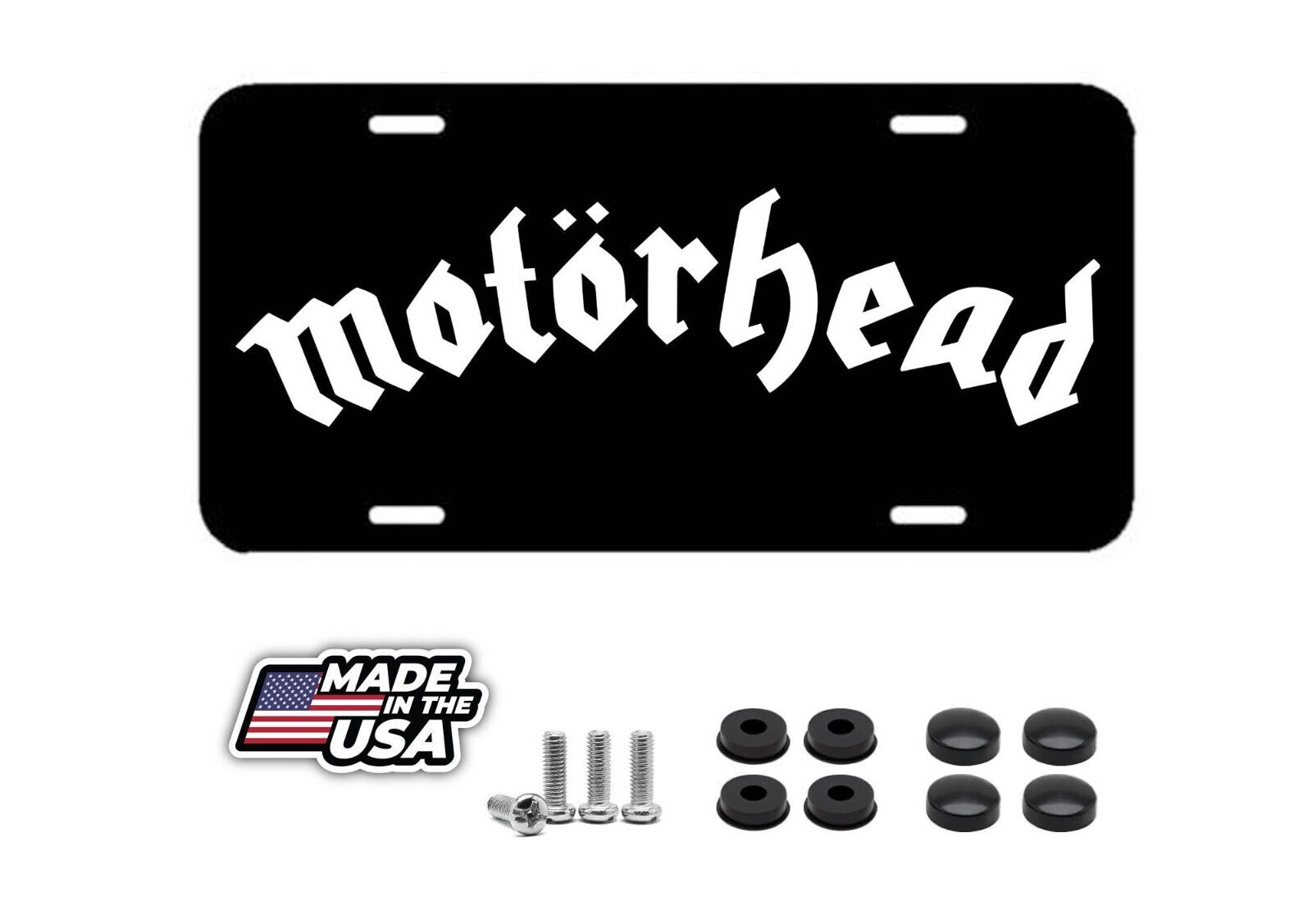 Motörhead ~ License Plate/Tag (Lemmy) Ace of Spades/Iron Fist/Saxon AC ...