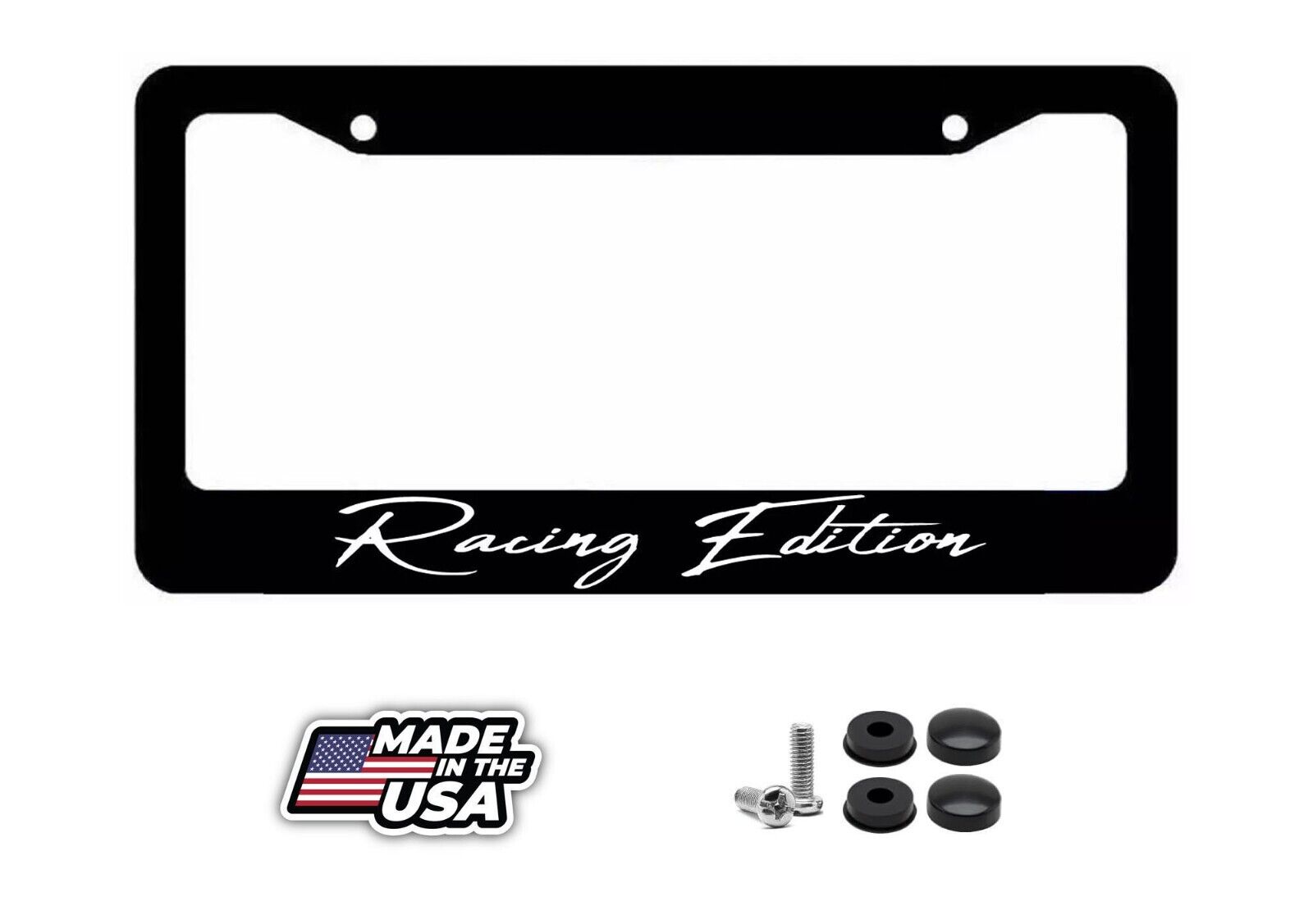 Racing Edition License Plate Frame Lowered jdm funny low slow
