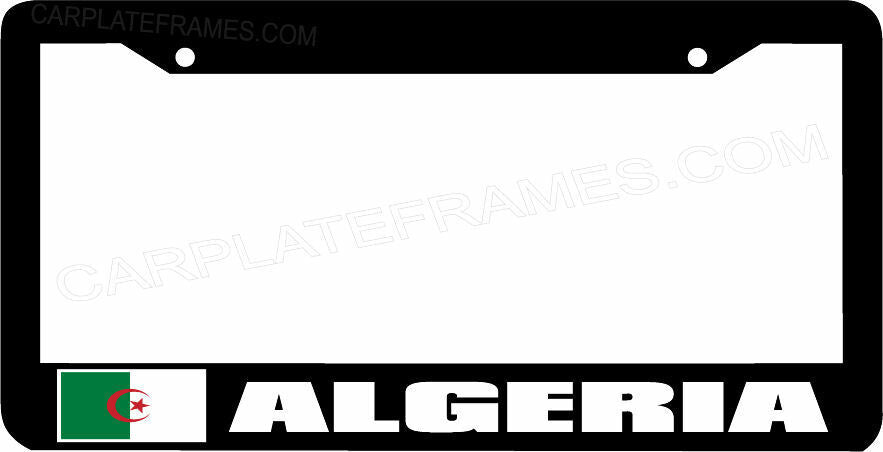 ALGERIA flag License Plate Frame