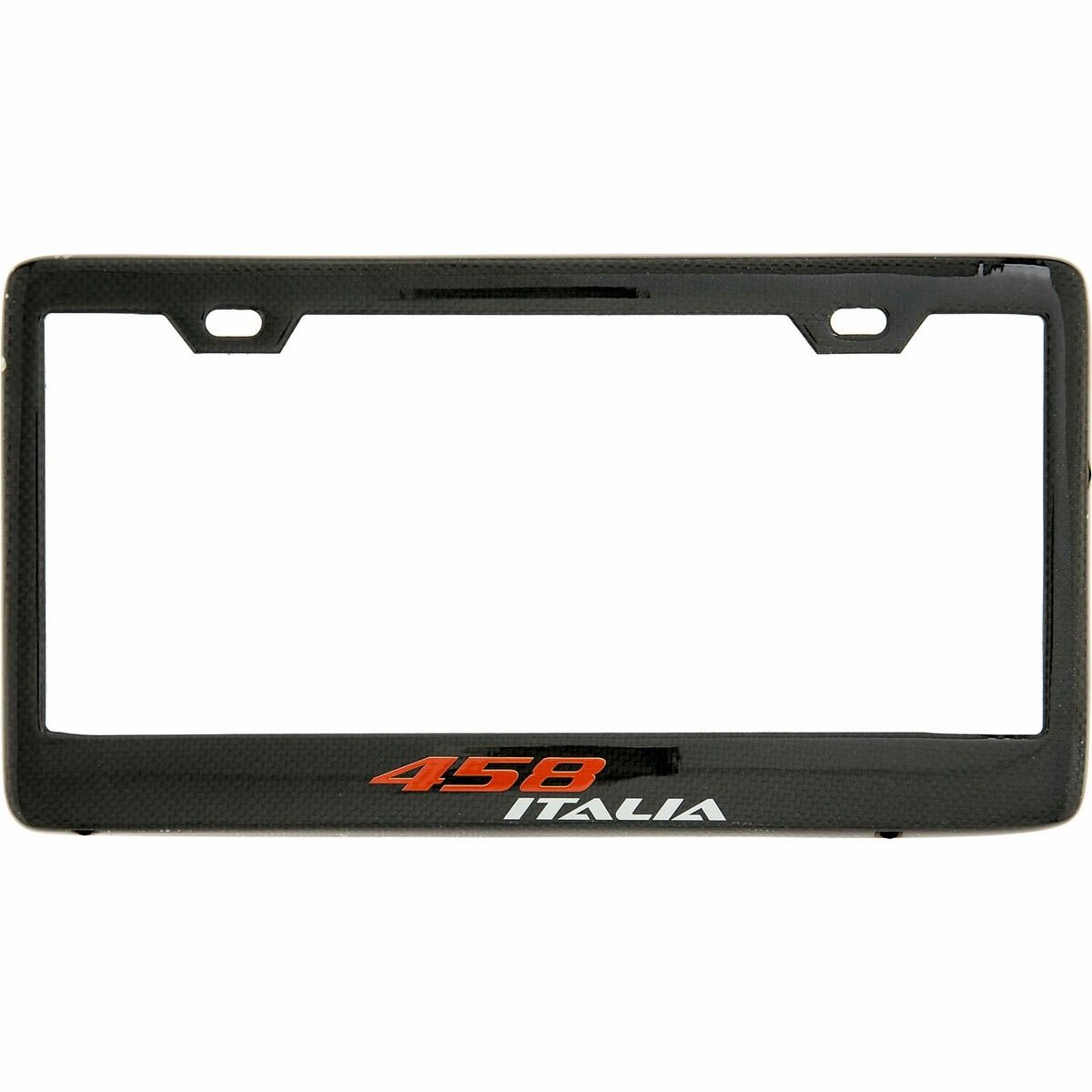 Real Carbon Fiber FERRARI License Plate Frame 458 F12 ITALIA SCUDERIA