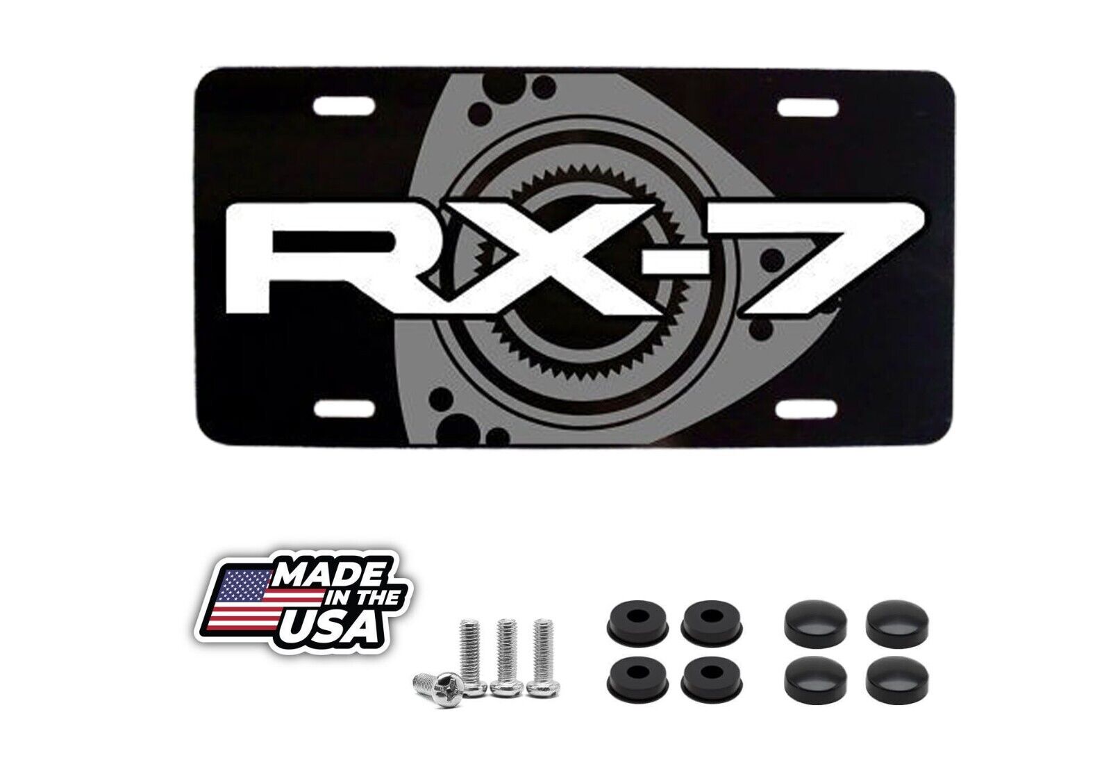 MAZDA RX7 ROTARY LICENSE PLATE TAG – License Plate Frame