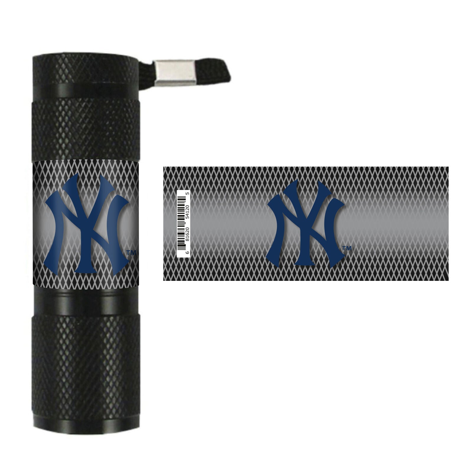 MLB New York Yankees LED Flashlight 1.1"x.3"x3.4" – License Plate Frame