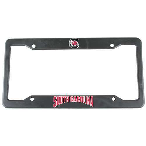 NCAA South Carolina Gamecocks Plastic License Plate Frame