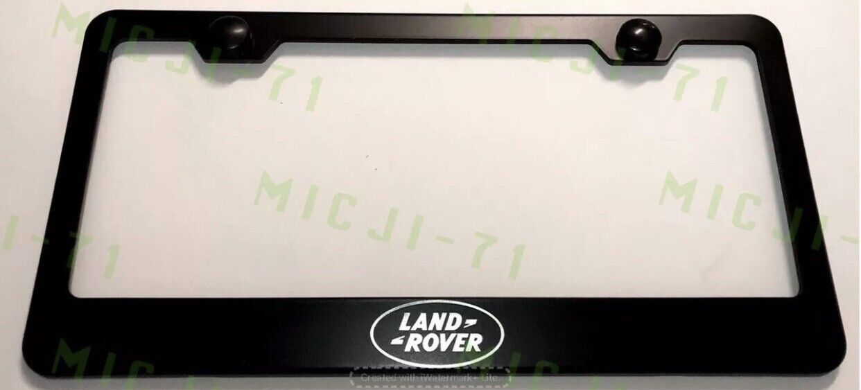 Land Rover Range Rover Stainless Steel License Plate Frame Holder Rust ...