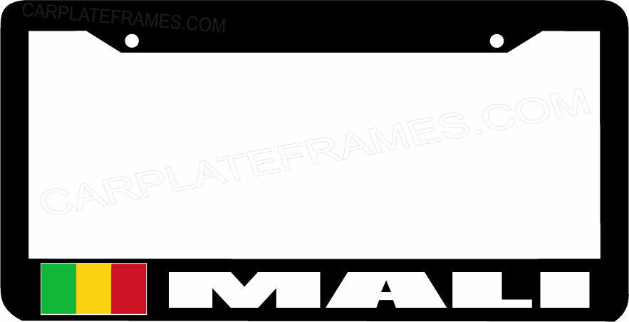MALI flag License Plate Frame