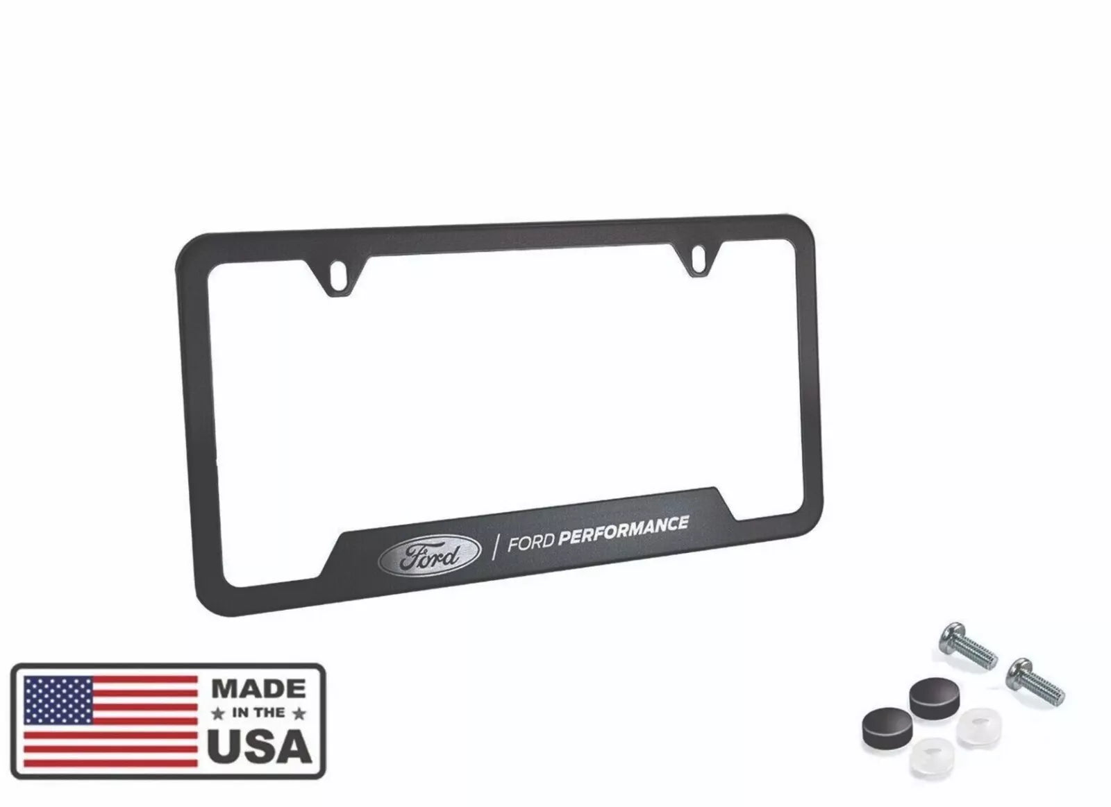 Mustang F150 Raptor Ford Performance License Plate Frame - Black ...