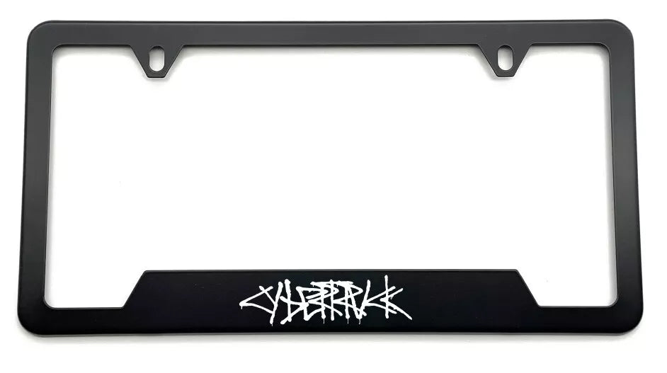 Cybertruck Laser Engraved Stainless Steel License Plate Frame B fit ...