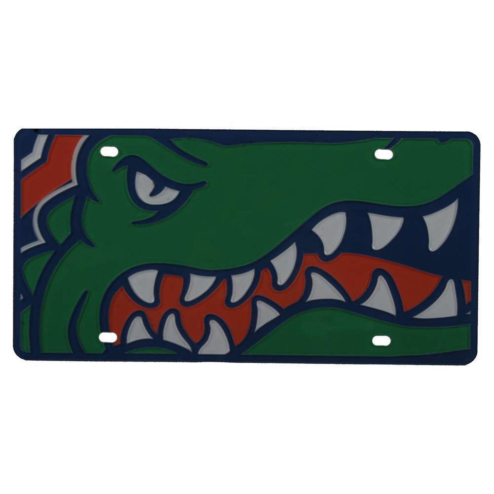 NCAA Florida Gators Full Color Mega Inlay License Plate – License Plate ...
