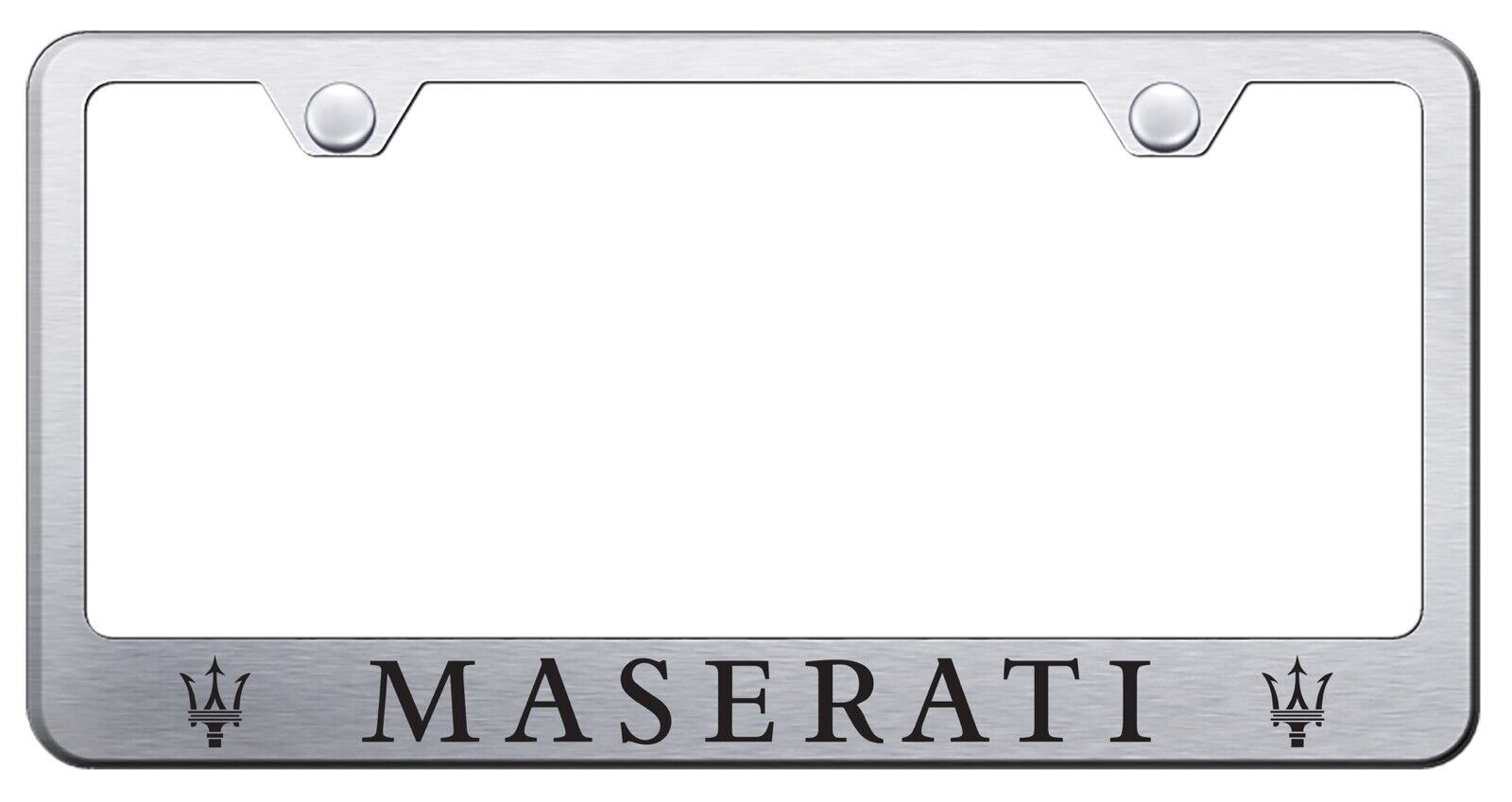 "MASERATI" License Plate Frame