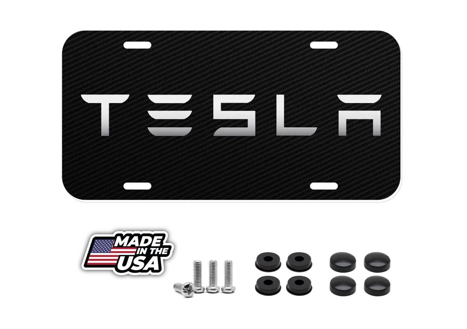 Tesla Vehicle Front License Plate Auto Car Model 3 Model X S Electric ...
