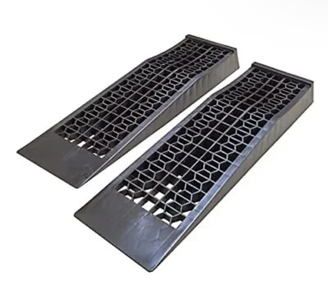 MaxxHaul 50516 4400 lb. Capacity Low Profile Car Ramps 2-Pack Black ...