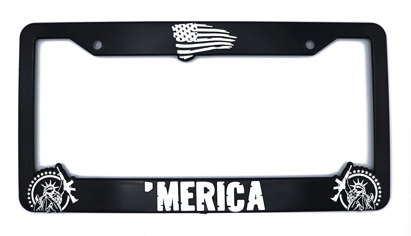 Merica' for America License Plate Frame