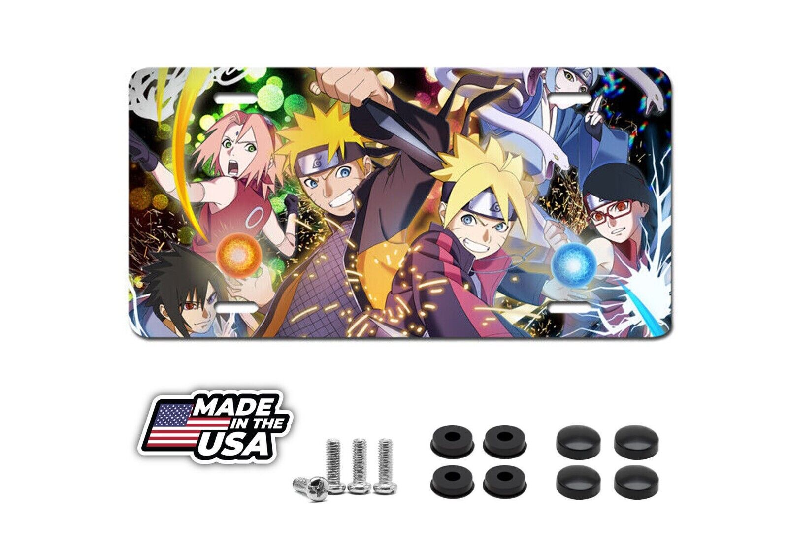 Boruto Sakura Naruto Anime Popular License Plate Auto Truck Car Tag ...