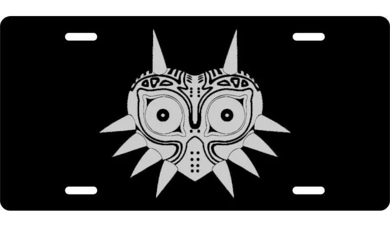 License Plate Majora's Mask Auto Truck car tag Aluminum zelda – License ...