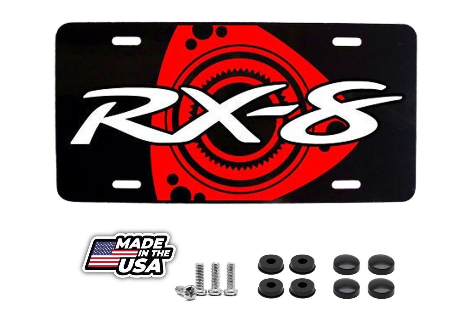 MAZDA RX8 ROTARY LICENSE PLATE TAG – License Plate Frame