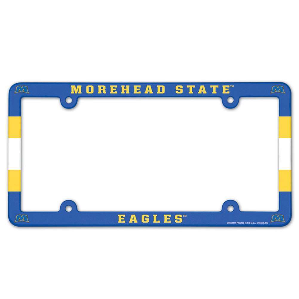 NCAA Morehead State Eagles Plastic License Plate Frame