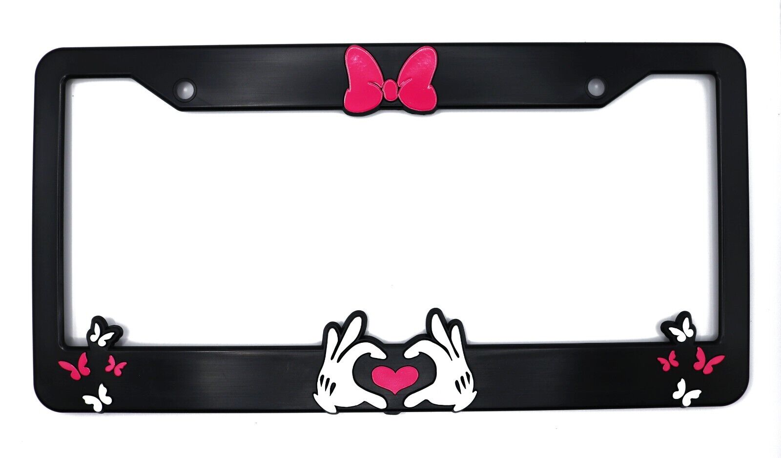 Minnie Bow 3D Raised License Plate Frame