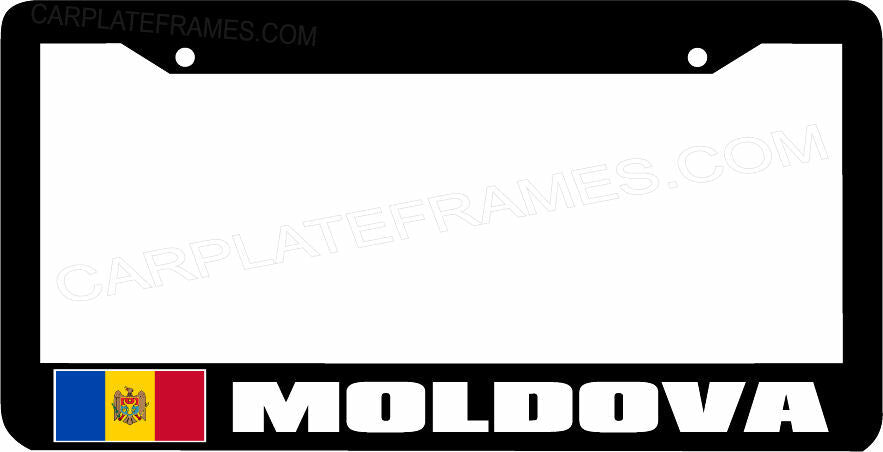 MOLDOVA flag License Plate Frame