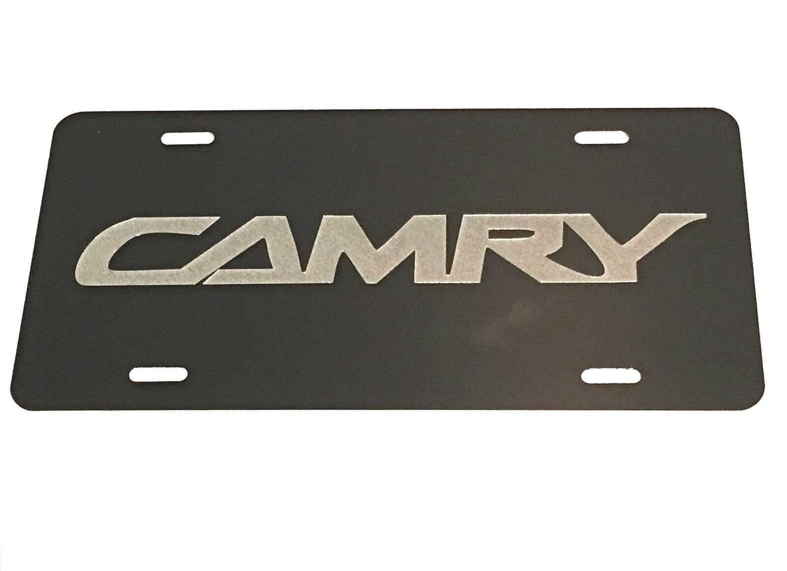 TOYOTA CAMRY 2 Car Tag Diamond Etched on Aluminum License Plate ...