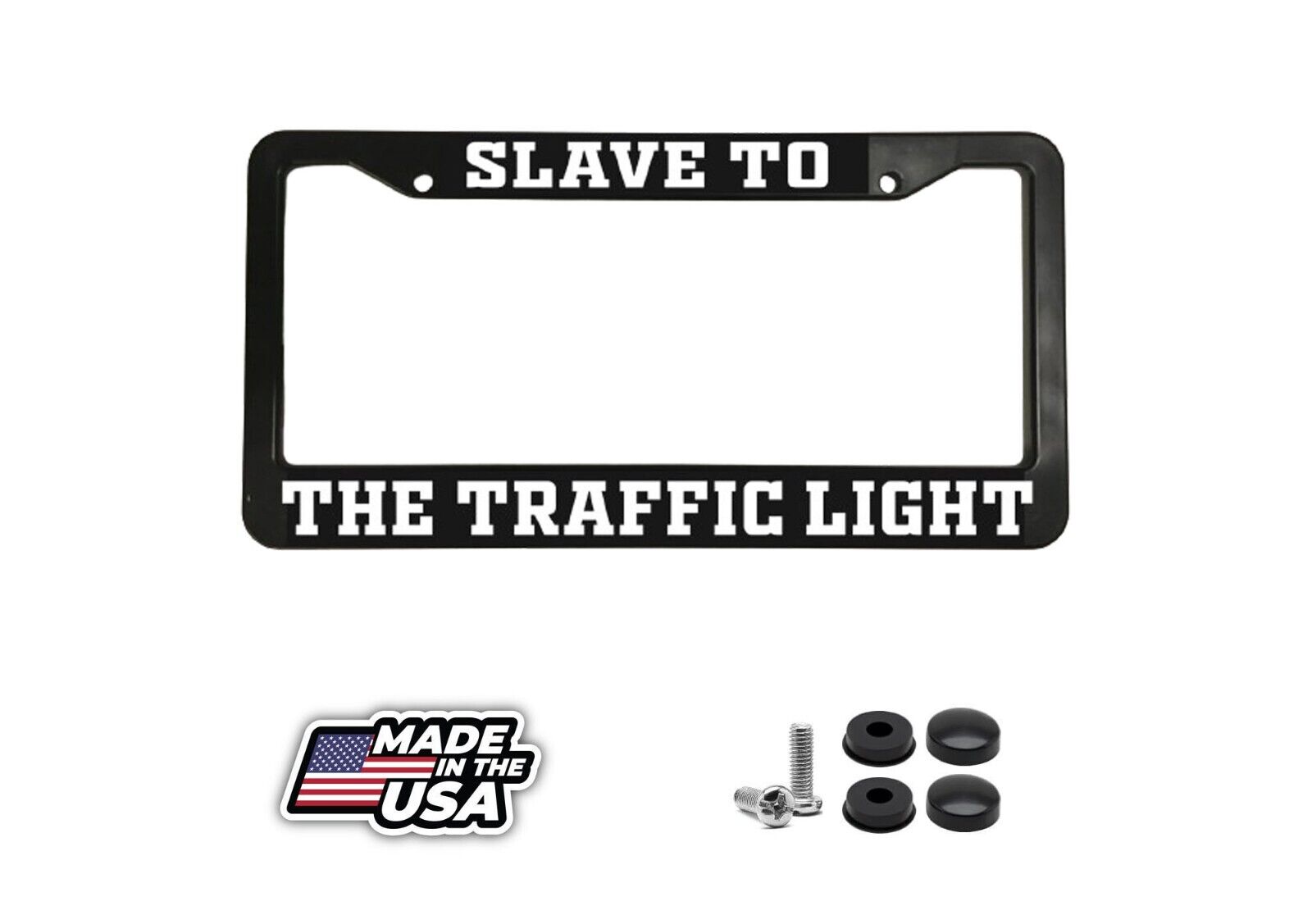 Slave to The Traffic Light Phish JDM Sports Car License Plate Frame The ...