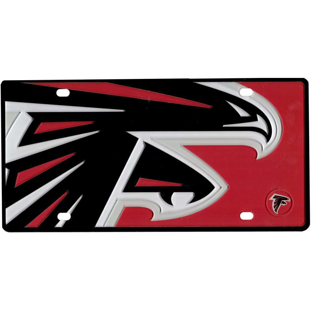 NFL Atlanta Falcons Full Color Mega Inlay License Plate – License Plate ...