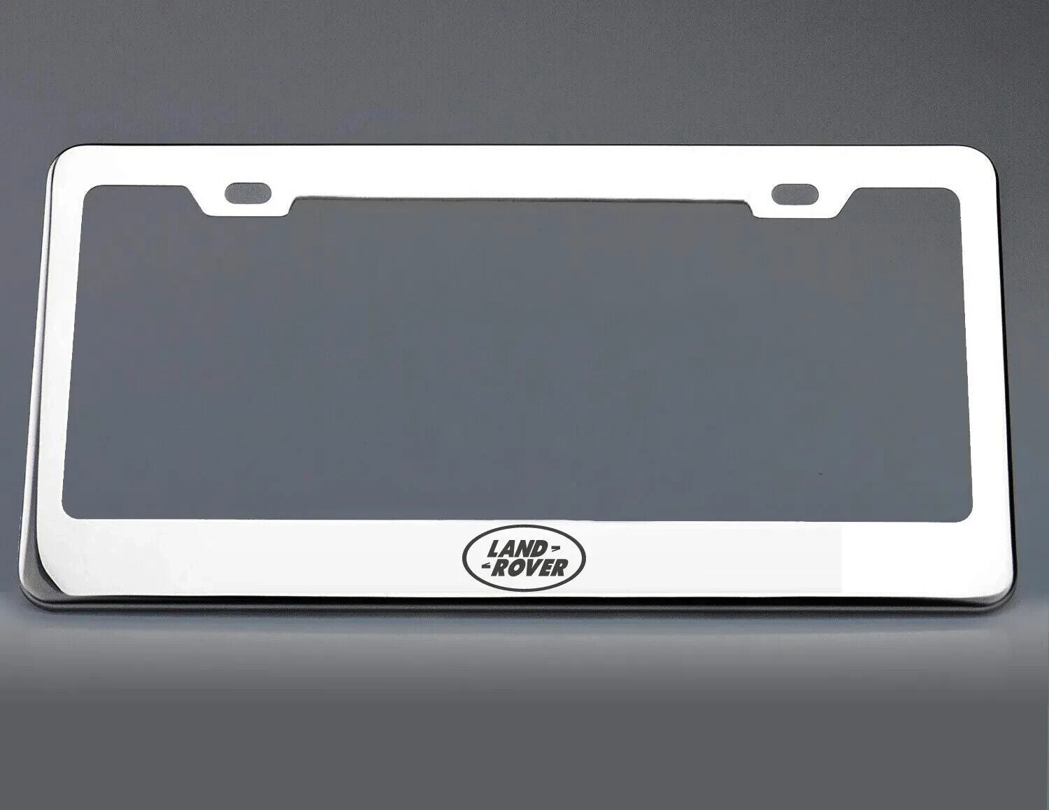 Land Rover logo License Plate Frame Stainless Steel Laser Engraved