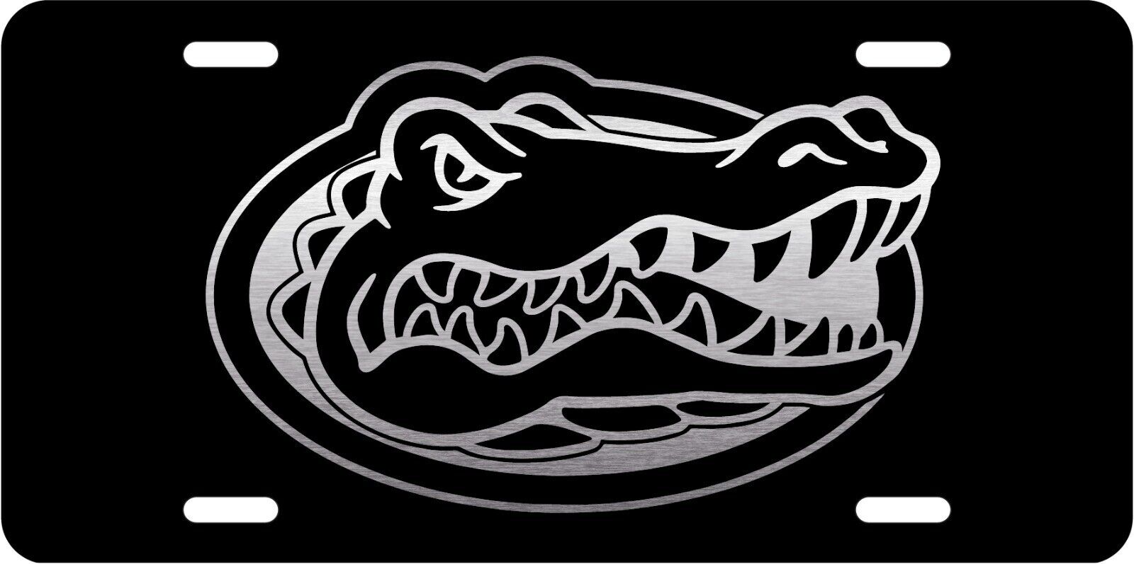 Florida Gator Laser Engraved Aluminum License Plate Fits All Vehicles ...